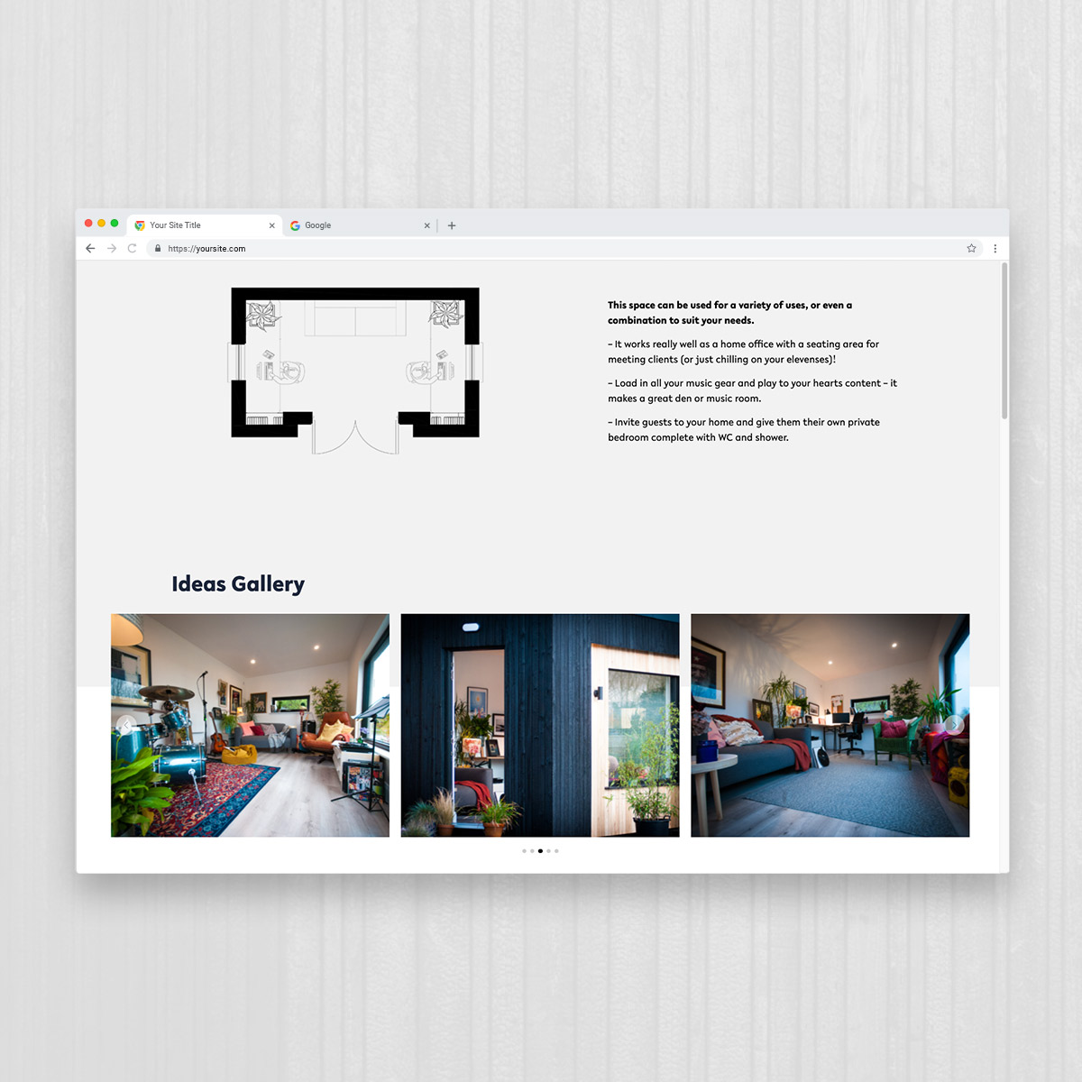 SpaceOut Website | Web Design Portfolio Ourside